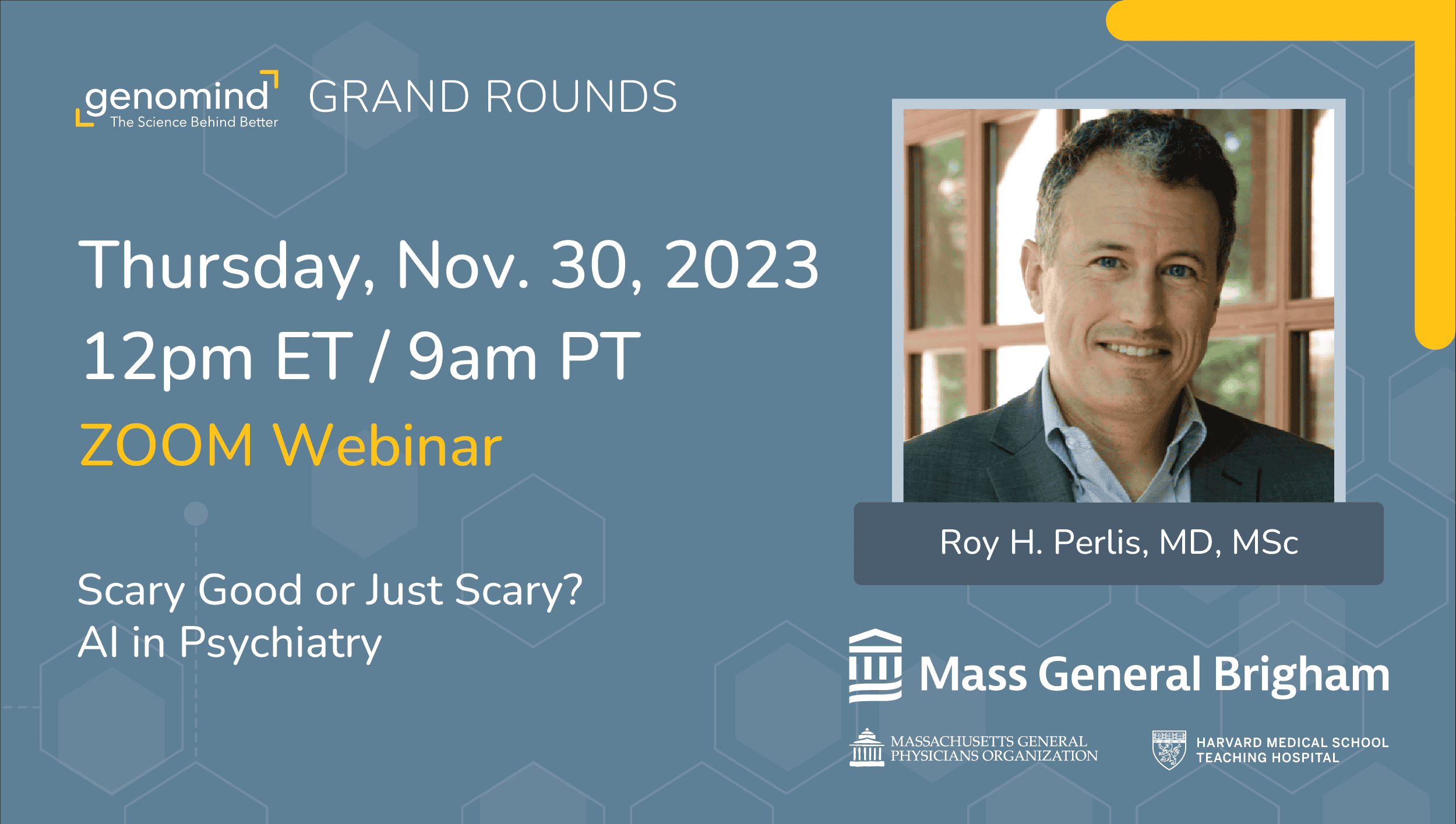 Scary Good or Just Scary? Al in Psychiatry - Genomind